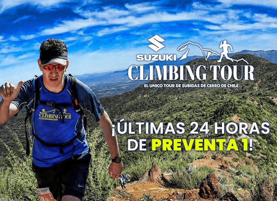 Últimas 24 horas de preventa para la 6ᵃ fecha del Susuki Climbing Tour ...