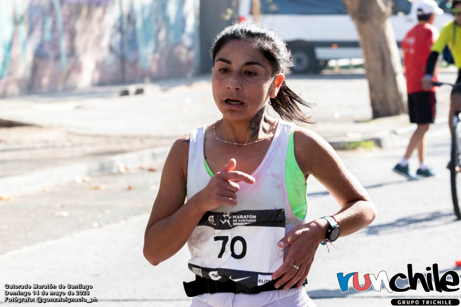 Johanna Rivas, mejor chilena en el Gatorade Maratón de Santiago: "El ...