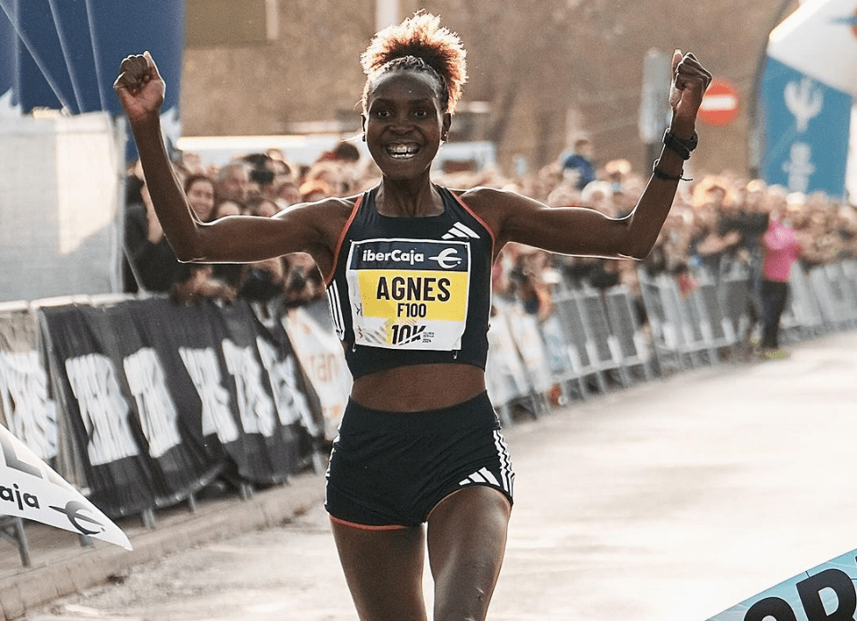 Agnes Ngetich consigue récord mundial de 10K y 5K - Runchile.cl
