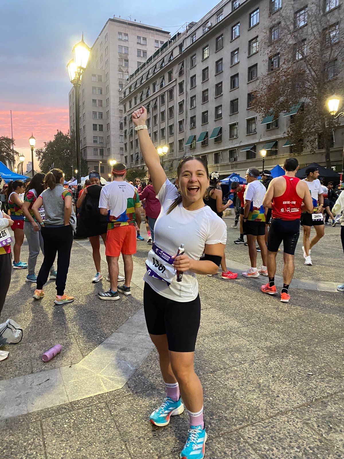 Nicole Magna: “Vencí al muro esta vez en mi primera maratón. ¡Un pasito ...