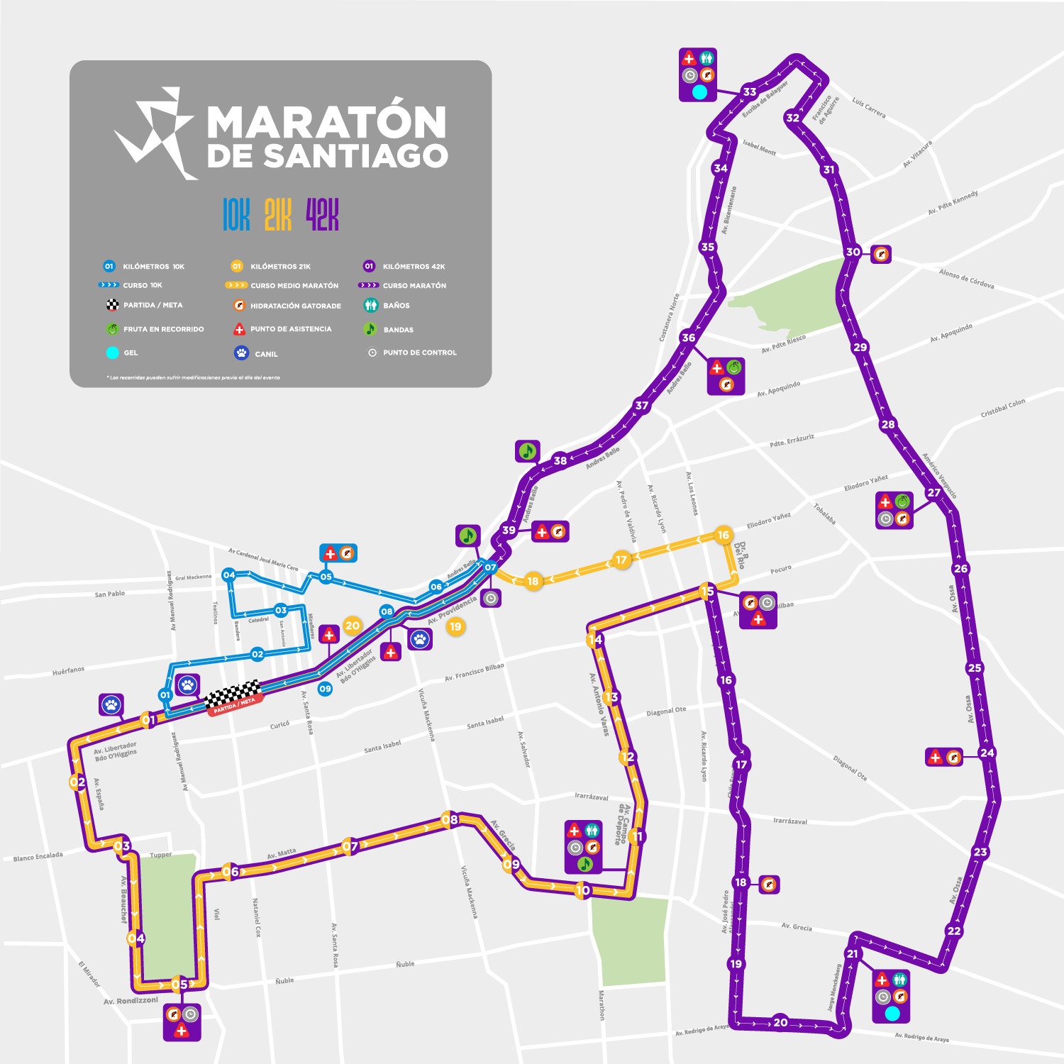 Recorrido del Maratón de Santiago 2025: La carrera se tomará las ...